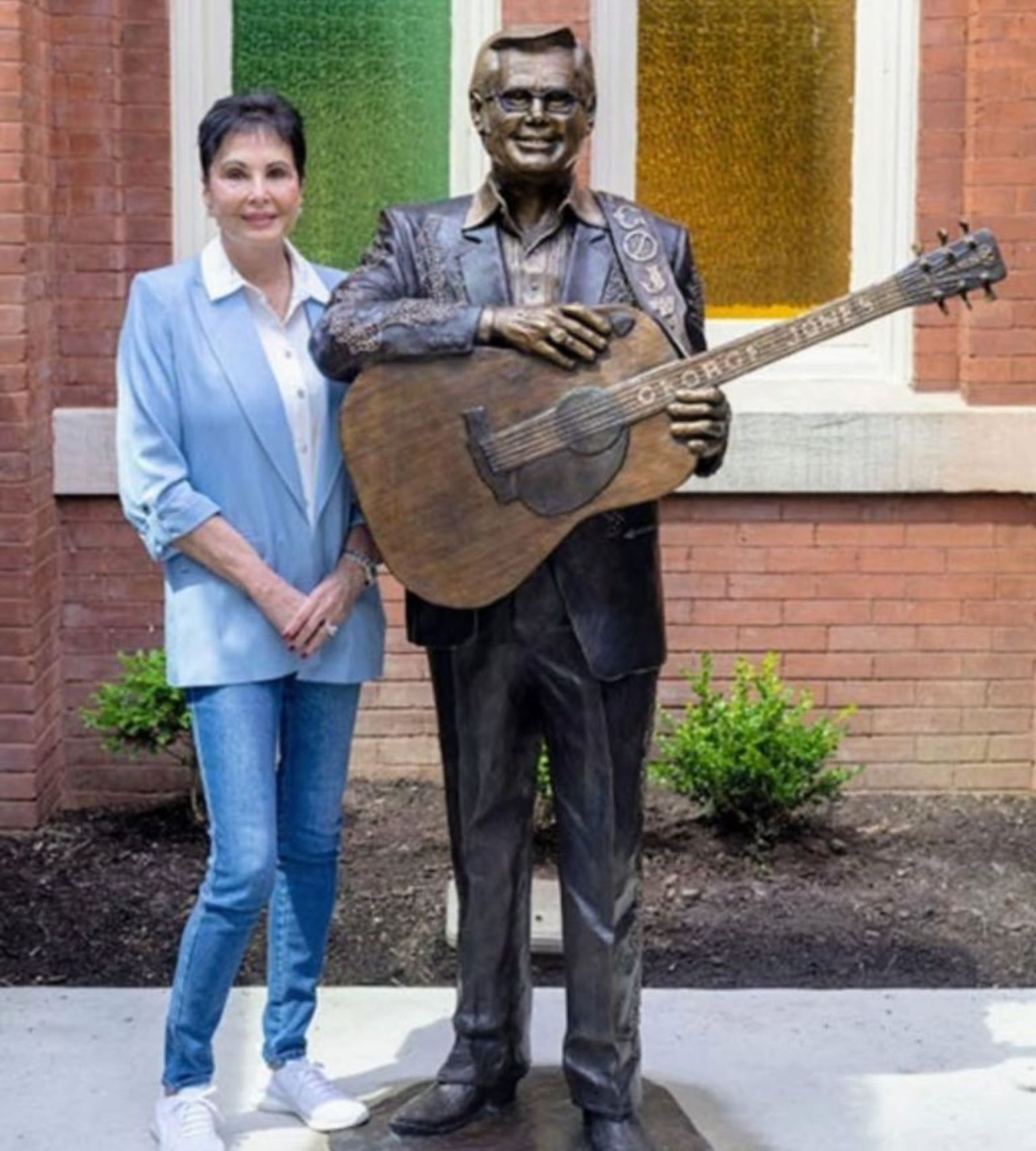 On June 3, 2025, a bronze statue of George Jones was unveiled outside ...